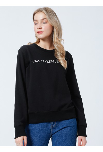 Calvin Klein Sweatshirt, Xs, Siyah