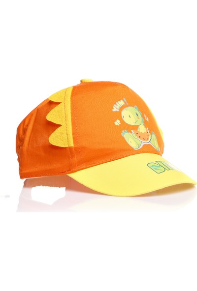 Kitti Yaz Erkek Bebek Şapkası Sevimli Dino Kitti Yaz Erkek Bebek Şapkası Sevimli Dino