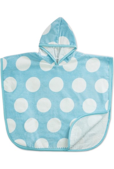 Çocuk Panço Plaj Havlusu - Puantiyeli