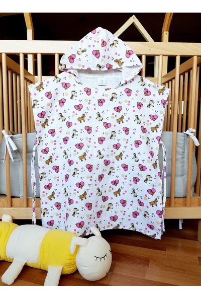 Alpar Tekstil Müslin Çocuk Plaj Pançosu Alpar Tekstil Müslin Çocuk Plaj Pançosu