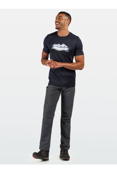 Regatta Fingal V Erkek Kısa Kollu Tişört Lacivert RMT216 Regatta Fingal V Erkek Kısa Kollu Tişört Lacivert RMT216
