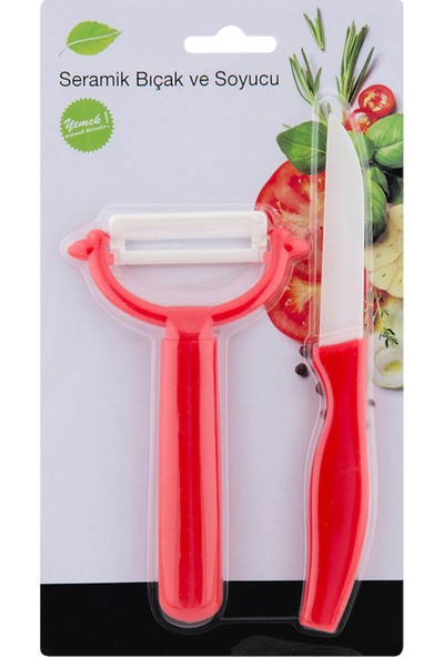 Touch Me Seramik Sebze Bıçağı ve Soyacağı Area_online Touch Me Seramik Sebze Bıçağı ve Soyacağı Area_online