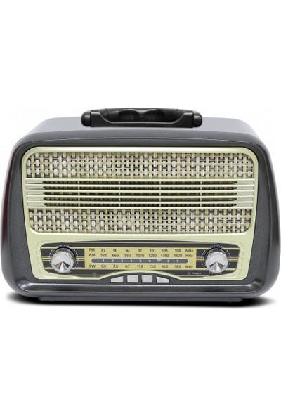 Xnews MD-1902BT Fm Bluetooth Hoparlör - Gri