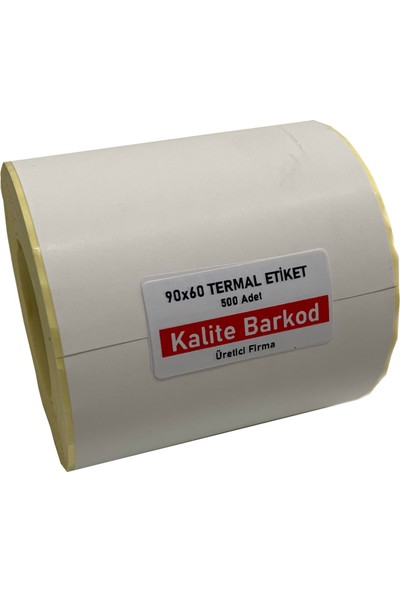 Kalite Barkod 90X60TERMAL Etiket | Barkod Etiketi Kalite Barkod 90X60TERMAL Etiket | Barkod Etiketi
