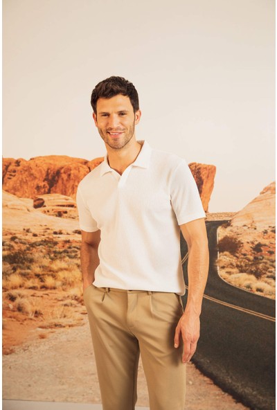 DeFacto Modern Fit Polo Yaka Basic Kısa Kollu TIŞÖRT W9274AZ22SP