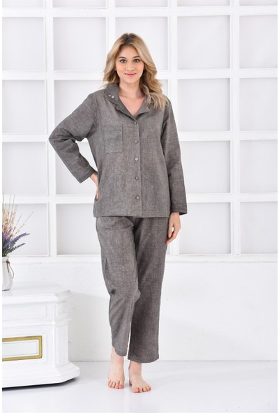 Ecocotton Organik Pamuk Pijama Tk. Helen