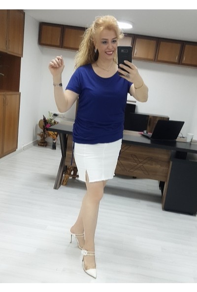 Butik Florya Bağcıklı Tişort Butik Florya Bağcıklı Tişort