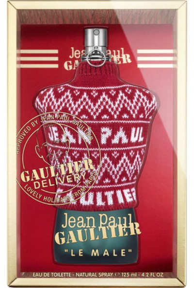 Jean Paul Gaultier Le Male Christmas Collector Edt 125 ml Jean Paul Gaultier Le Male Christmas Collector Edt 125 ml