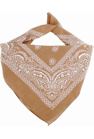 Afillix Concept Bej Etnik Damla Tasarım %100PAMUK Bandana Afillix Concept Bej Etnik Damla Tasarım %100PAMUK Bandana