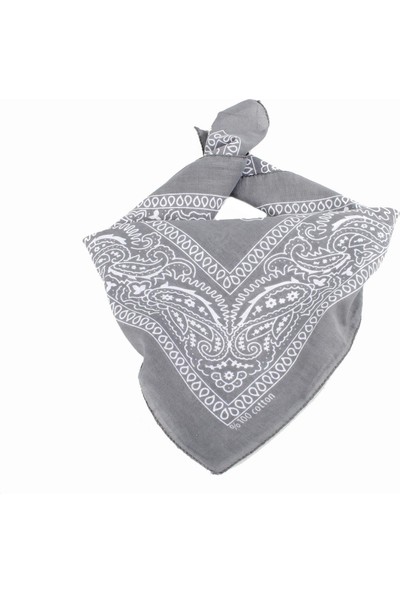 Afillix Concept Füme Etnik Damla Tasarım %100PAMUK Bandana Afillix Concept Füme Etnik Damla Tasarım %100PAMUK Bandana