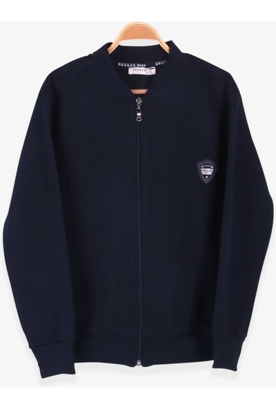 Breeze Erkek Çocuk Hırka Fermuarlı Lacivert (8-14 Yaş)