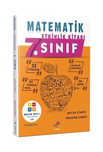 Dizgi Kitap 7. Sınıf Matematik Etkinlik Kitabı Kitap Yayınları Dizgi Kitap 7. Sınıf Matematik Etkinlik Kitabı Kitap Yayınları