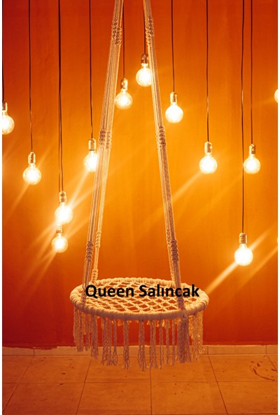 Makrome Salıncak Düz Model Makrome Salıncak Düz Model