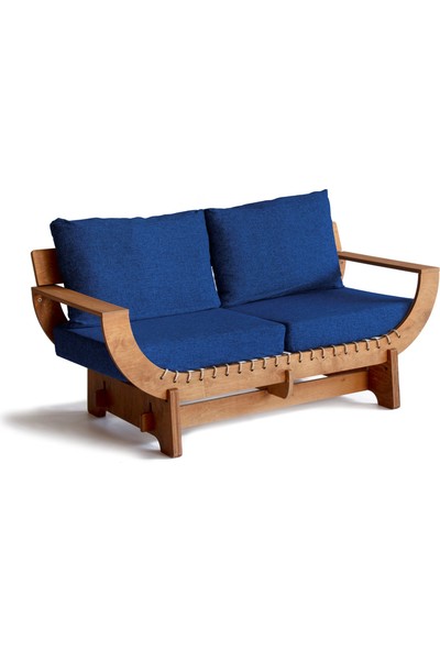 Woodesk Gondol Masif Mavi Renk Bahçe Kanepesi CPT8404-155 Woodesk Gondol Masif Mavi Renk Bahçe Kanepesi CPT8404-155