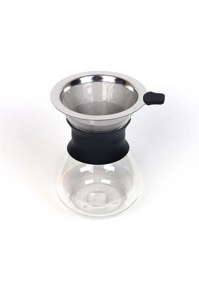 İly 400 ml Çelik Fitreli Siyah Chemex İly 400 ml Çelik Fitreli Siyah Chemex