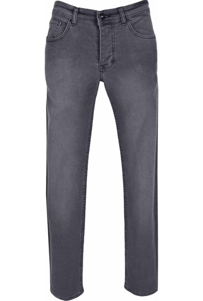 Cengiz İnler 5 Cep Düğmeli Çapraz Çizgili Slim Kot Pantolon Cengiz İnler 5 Cep Düğmeli Çapraz Çizgili Slim Kot Pantolon