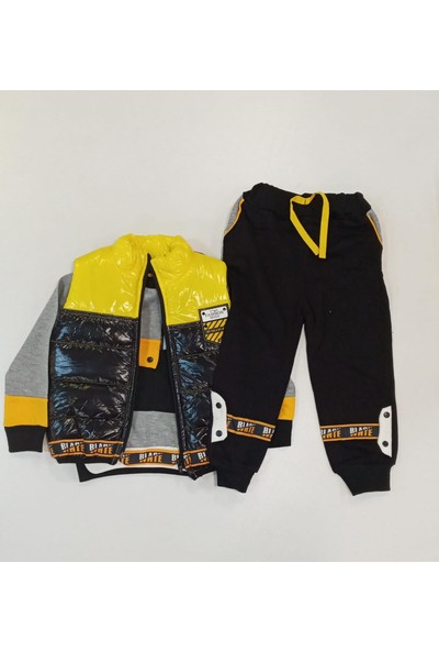 Baby Boy Şişme Yelekli 3 Lü Takım