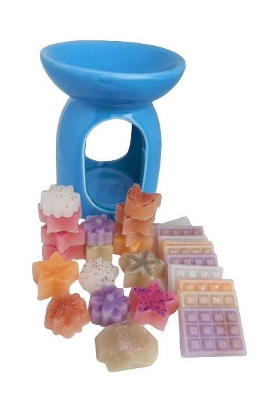Luba Buhardanlık ve Kokulu Mum 25 Adet Soya Wax Luba Buhardanlık ve Kokulu Mum 25 Adet Soya Wax