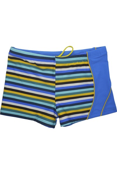 Endeep Erkek Çocuk Çizgili Mavi Şort Mayo