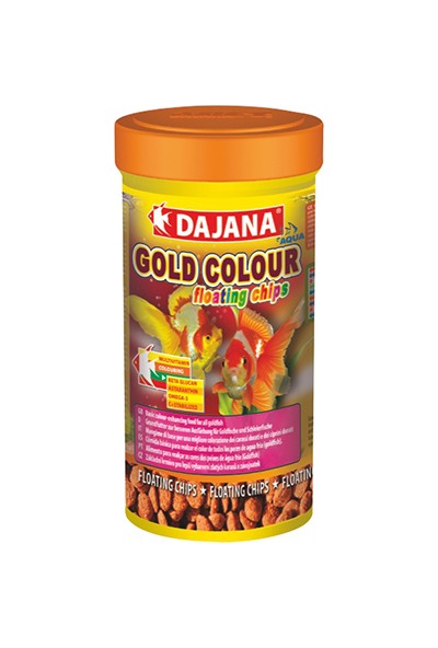 Dajana Gold Colour Floating Chips 100 ml 40 gr Dajana Gold Colour Floating Chips 100 ml 40 gr