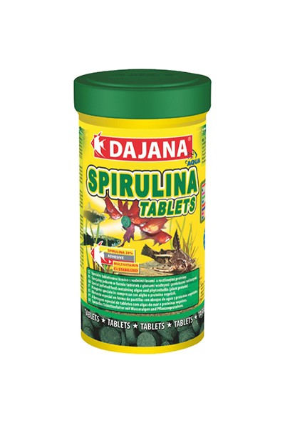 Dajana Spirulina Tablets 100 ml 50 gr Dajana Spirulina Tablets 100 ml 50 gr