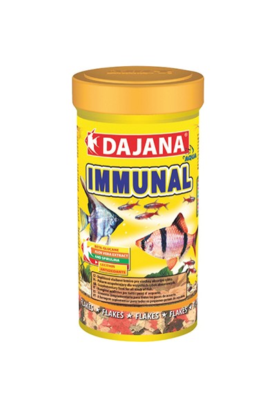 Dajana Tropical Immunal Flakes 100 ml 20 gr Dajana Tropical Immunal Flakes 100 ml 20 gr