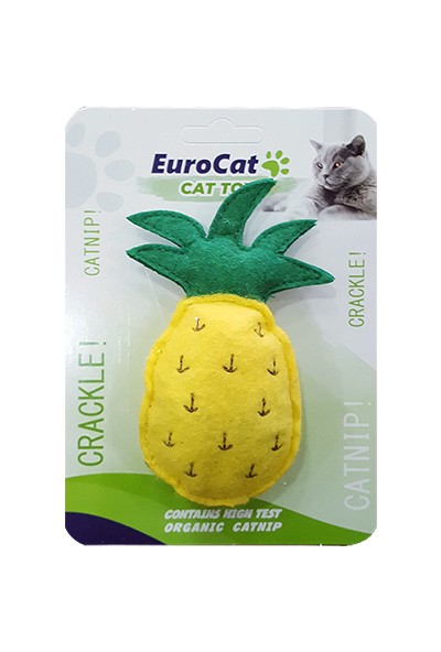 Eurocat Kedi Oyuncağı Ananas 11,5 cm Eurocat Kedi Oyuncağı Ananas 11,5 cm