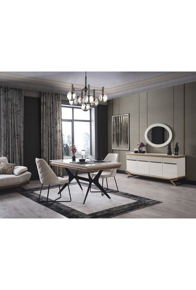 Neef Living Elize Ahşap Yaşam Odası Neef Living Elize Ahşap Yaşam Odası