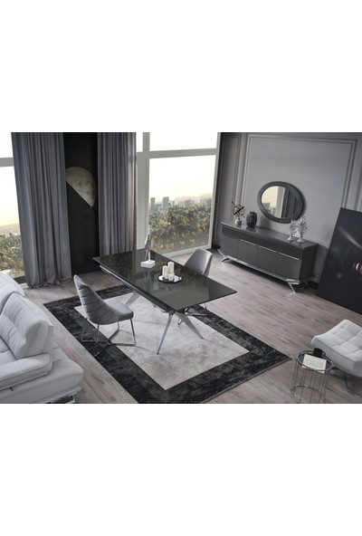 Neef Living Asya Gümüş Yaşam Odası Neef Living Asya Gümüş Yaşam Odası