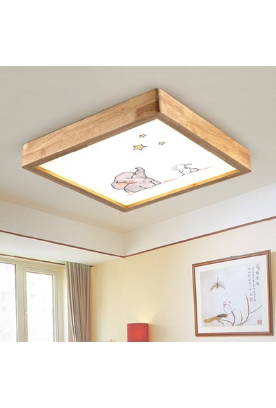 Wood Design World Ahşap Çerçeve Motifli Çocuk Odası Tavan LED Aydınlatma Avize Wood Design World Ahşap Çerçeve Motifli Çocuk Odası Tavan LED Aydınlatma Avize