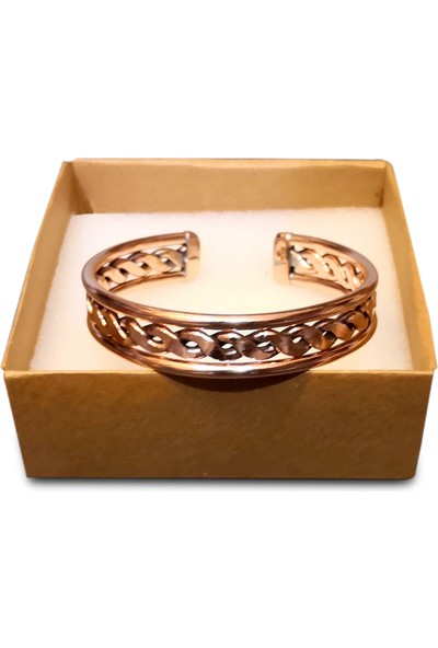 Binbir Trend El Yapımı Ayarlanabilir Bakır Bileklik BTB-0221 Binbir Trend El Yapımı Ayarlanabilir Bakır Bileklik BTB-0221