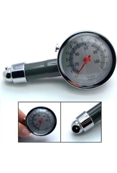 Xnews 100 Psı Çelik Gövde Hava Ölçme Saati 423676