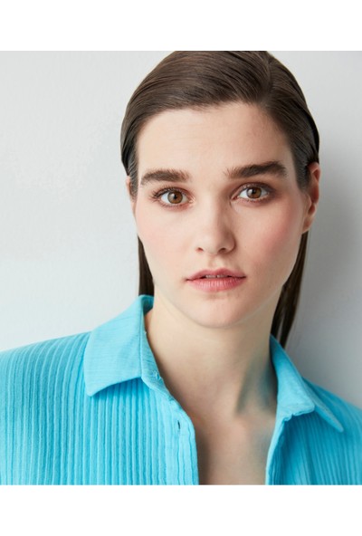 İpekyol Çizgili Dokuma Gömlek