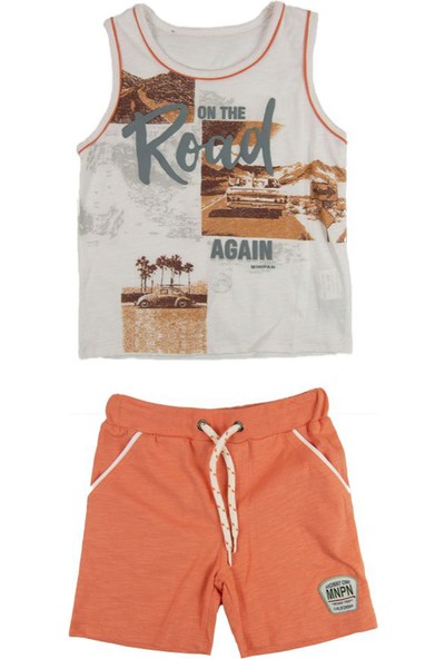 BebePan Road Atlet Şort Erkek Çocuk Alt Üst Takım