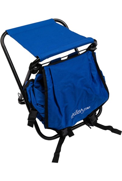 AlbaStar Çantalı Tabure Mavi 970