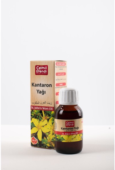 Cemil Efendi Sarı Kantaron Yağı 50 ml Cemil Efendi Sarı Kantaron Yağı 50 ml