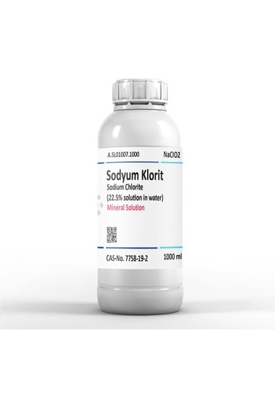 AROMEL Sodyum Klorit Gıda Kalite %22,5 1 Litre