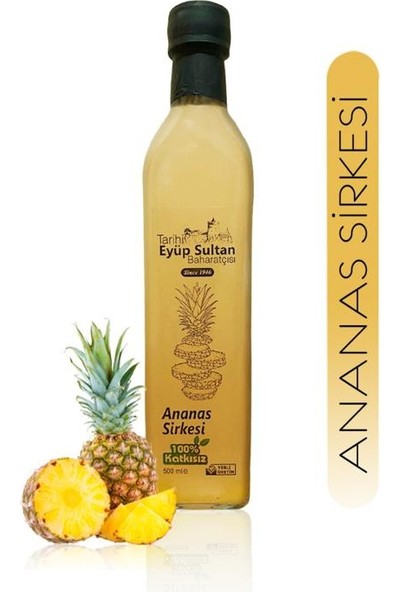 Tarihi Eyüp Sultan Baharatçısı Ananas Sirkesi 500 ml