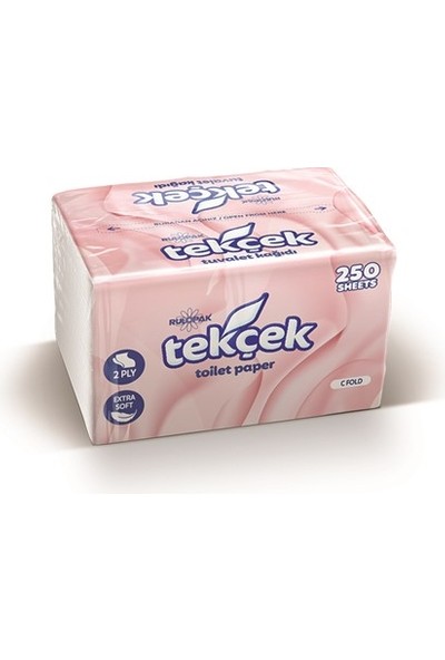 Rulopak Tekçek Tuvalet Kağıdı 2 Katlı 24 x 250 Yaprak