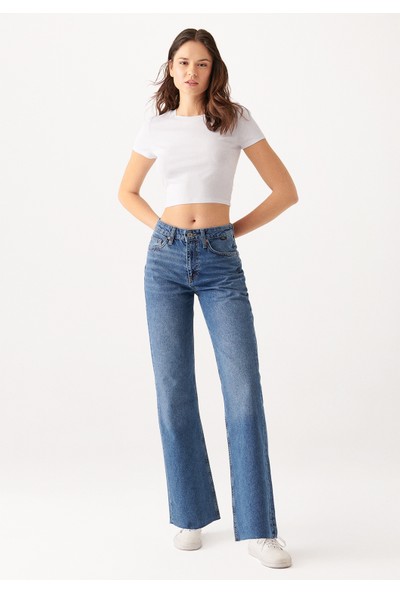 Victoria Yıkamalı Jean Pantolon Victoria Yıkamalı Jean Pantolon