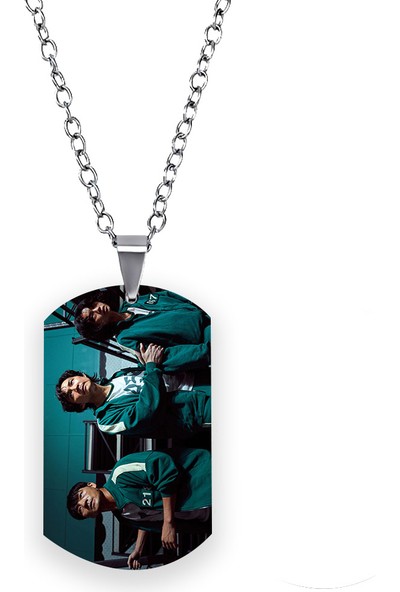 Squid Game Baskılı Künye TYT1276