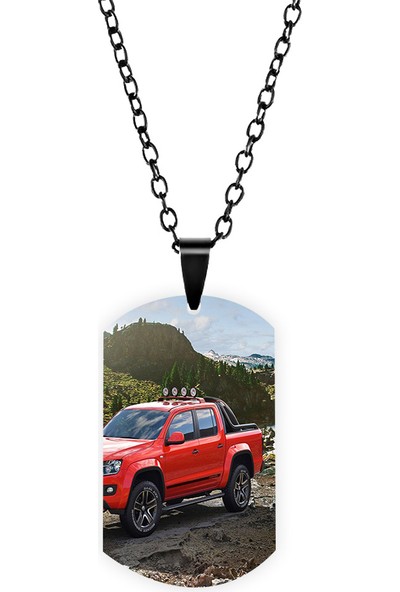 Vw Amarok Baskılı Siyah Künye TYT614