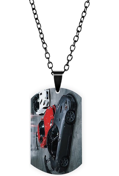 Honda S2000 Baskılı Siyah Künye TYT1162 Honda S2000 Baskılı Siyah Künye TYT1162