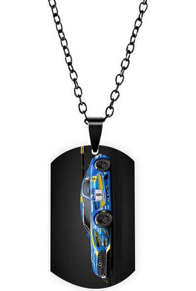 Mercedes Çzim Baskılı Siyah Künye TYT1187