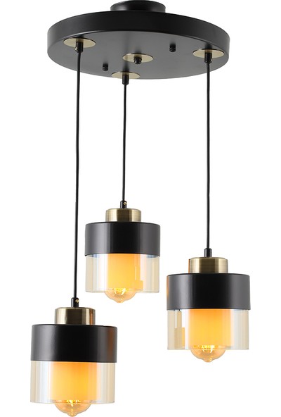 TT Aydınlatma TT203-1-SY Siyah-Eskitme Tekli Avize TT Aydınlatma TT203-1-SY Siyah-Eskitme Tekli Avize