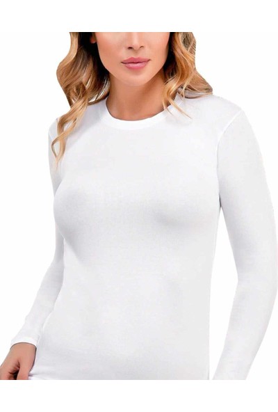 İmer 1273 Sıfır Yaka Uzun Kollu Badi