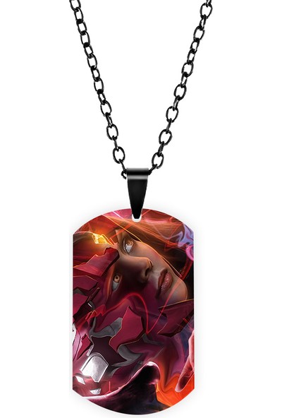 Rowalsi Scarlet With Baskılı Siyah Künye TYT1363