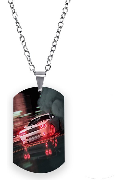 Rowalsi Dodge Challenger Baskılı Künye TYT278 Rowalsi Dodge Challenger Baskılı Künye TYT278