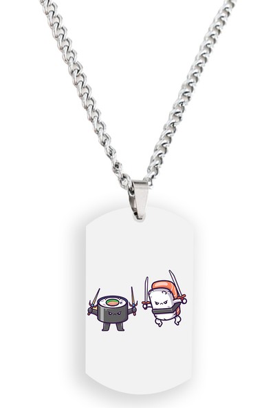 Rowalsi Samuray Sushi Künye/kolye YTKTRD930 Rowalsi Samuray Sushi Künye/kolye YTKTRD930