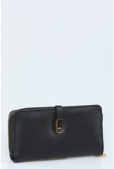 Siyah Kadın Cüzdan